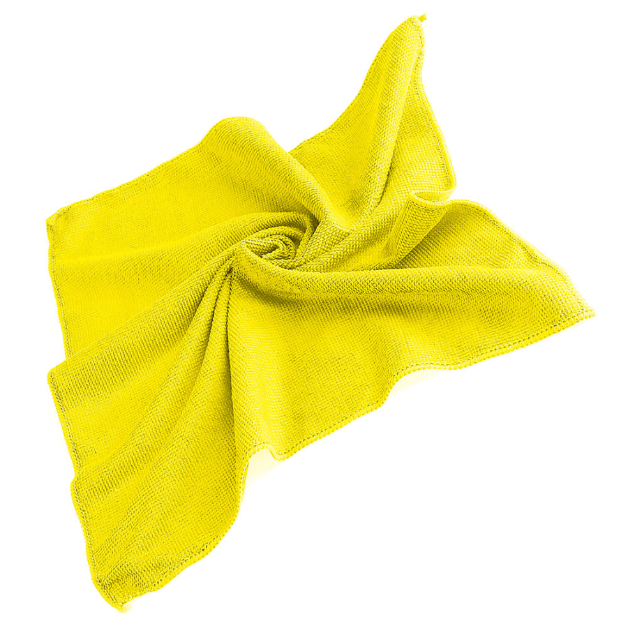 SOFTTEX PARLAK MİKROFİBER BEZ SARI 40X40 Temizlik Bezleri